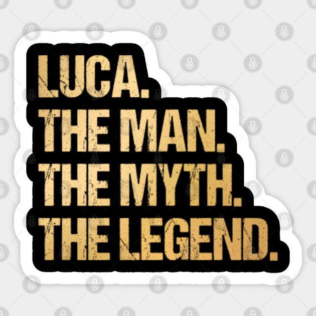 Luca Name Luca Name Sticker TeePublic luca-name-luca-name-sticker-teepublic